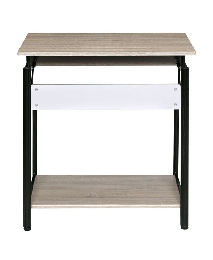 OneSpace Comfort Products Stanton Computer Desk with Pullout Keyboard ...