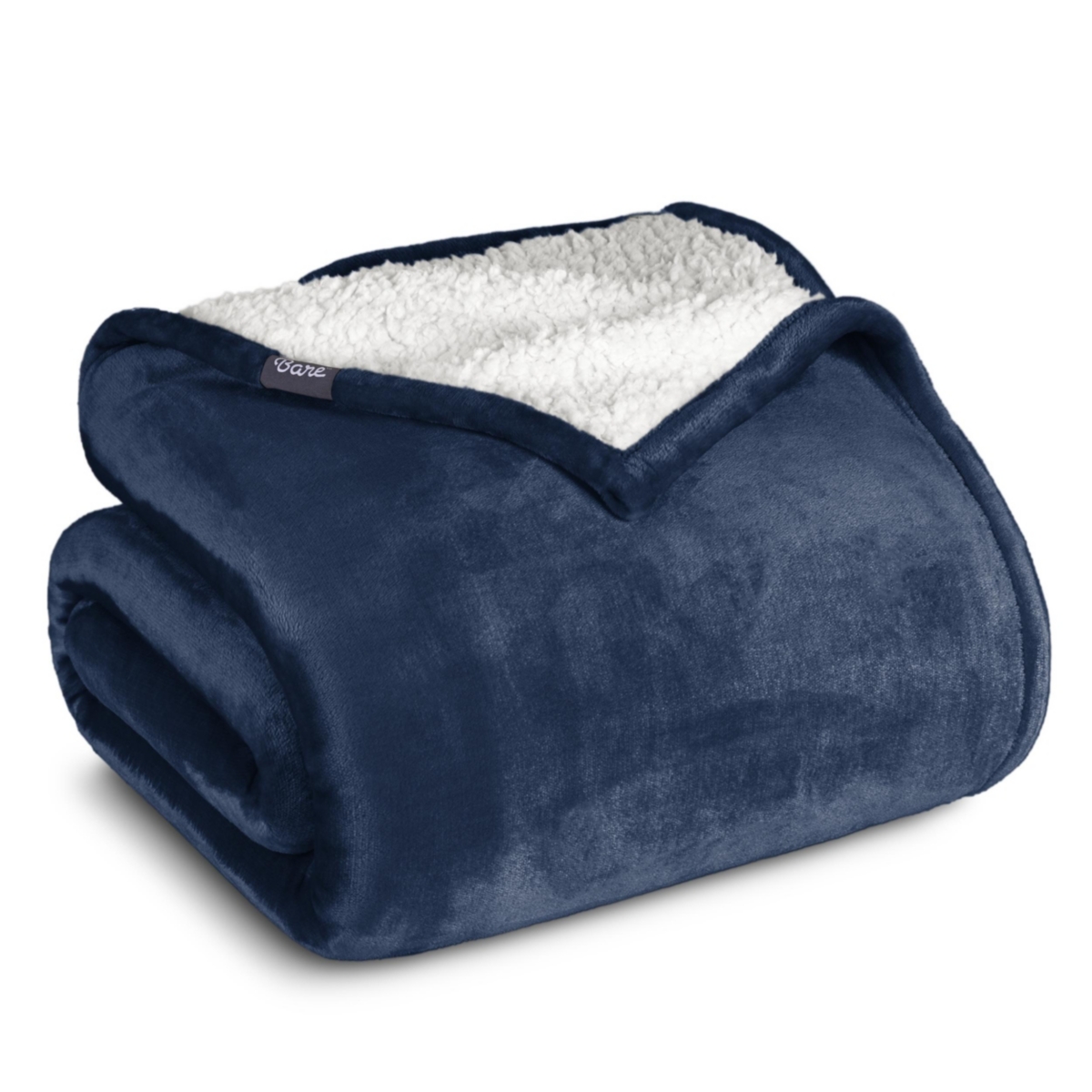 Click here for Bare Home Fleece Sherpa Twin/Twin Xl Blanket - Dar... prices