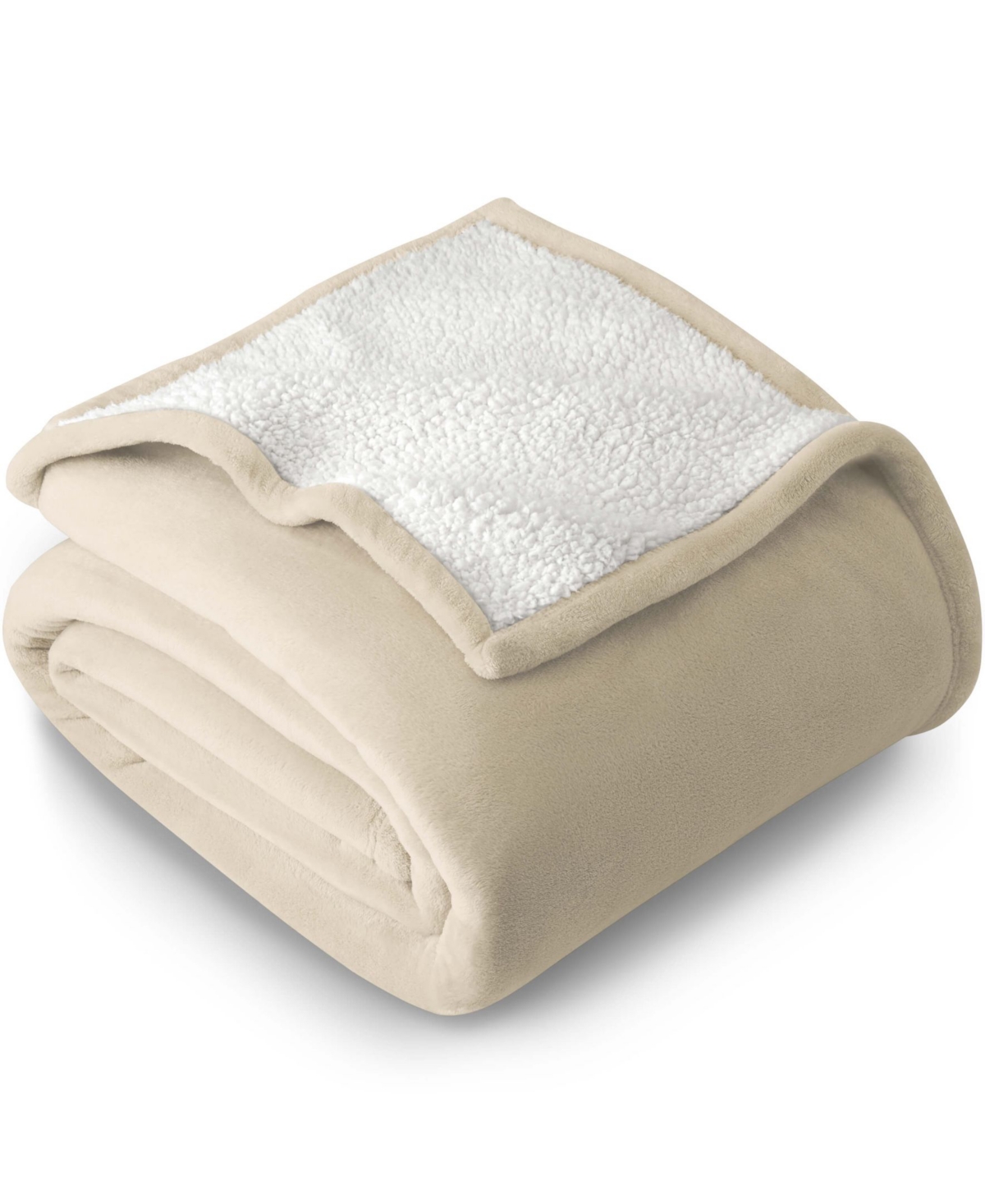 Click here for Bare Home Fleece Sherpa Twin/Twin Xl Blanket - Oys... prices