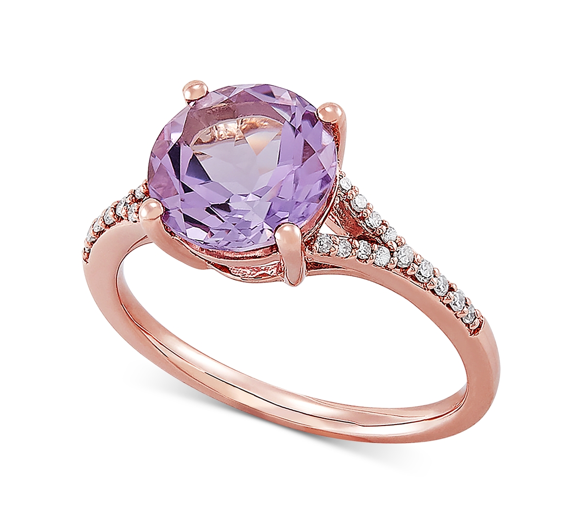 Click here for Pink Amethyst (2-1/2 ct. t.w.) & Diamond (1/10 ct.... prices