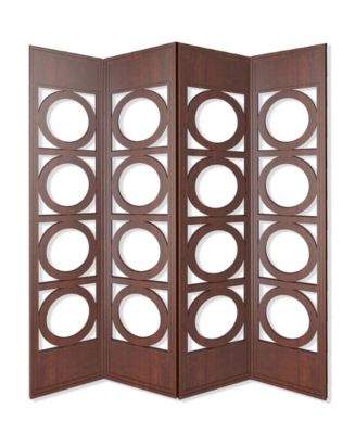 Screen Gems Traditional 4 Panel 7' x 7' Belair Screen - Macy's