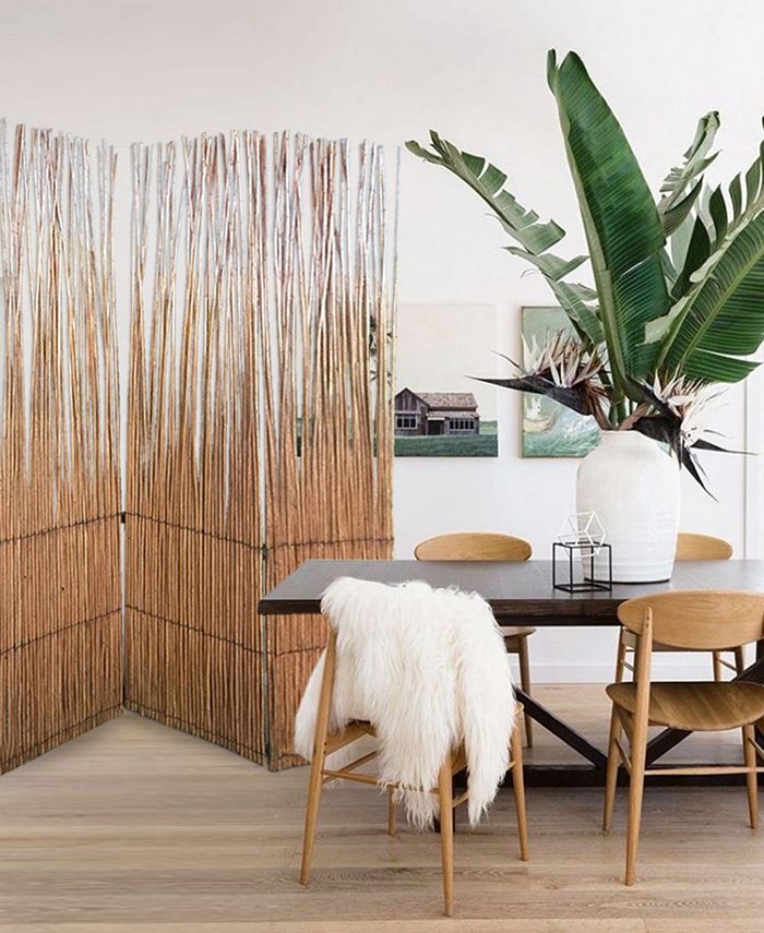 Screen Gems Handmade 3 Panel Juniper Screen - Macy's