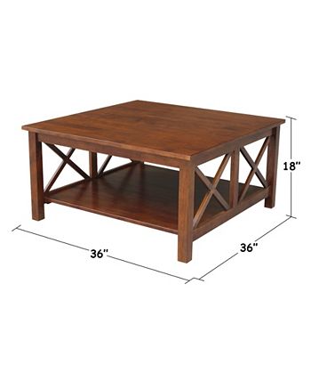 International Concepts Hampton Square Coffee Table - Macy's