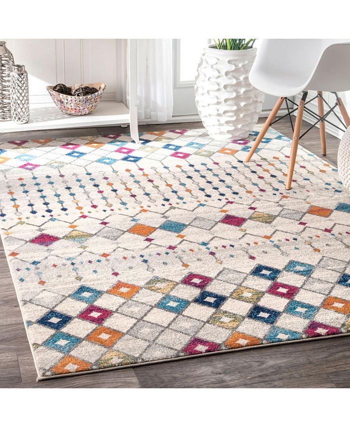 nuLoom Bodrum Moroccan Blythe Multi 4' x 6' Area Rug - Macy's