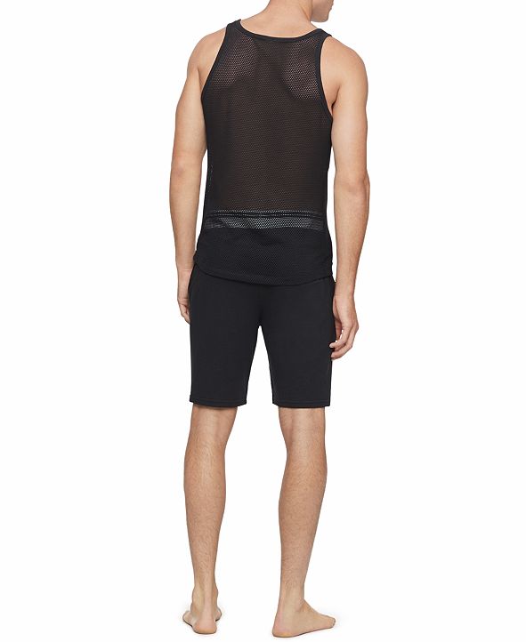 Calvin Klein Men's CK One Mesh Tank Top & Reviews - Underwear & Socks ...