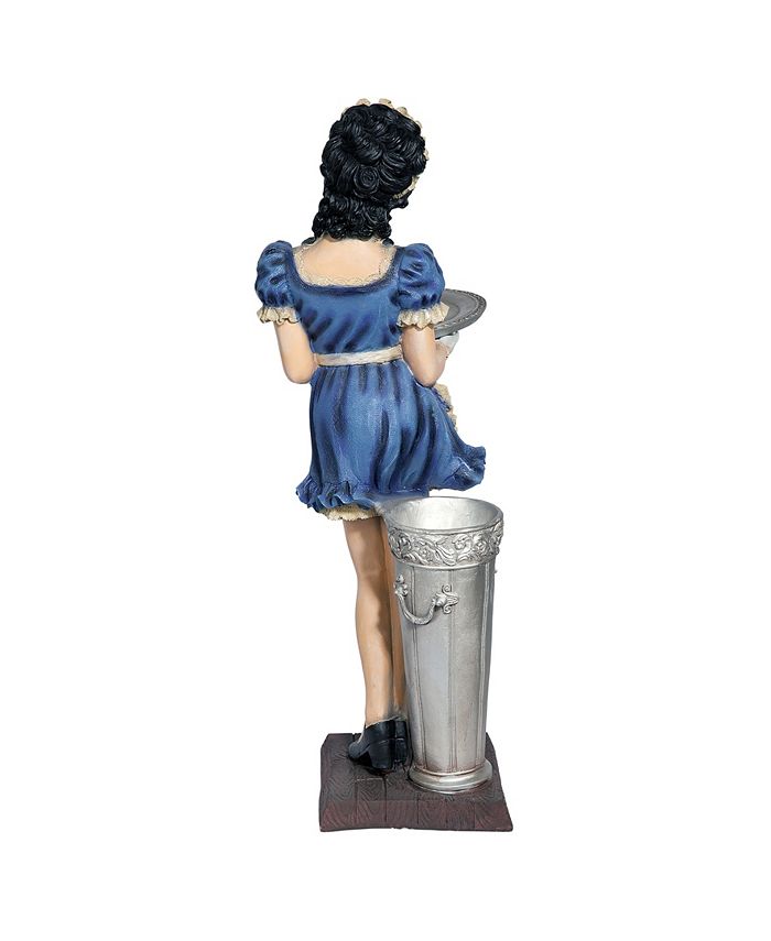 Design Toscano Genevieve, the Buxom French Maid Server - Macy's