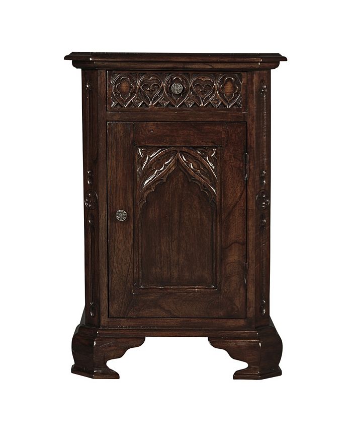 Design Toscano Queensbury Inn Gothic Revival Bedside Table - Macy's