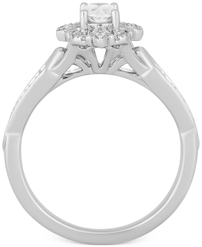 Enchanted Disney Fine Jewelry Enchanted Disney Diamond Elsa Engagement ...