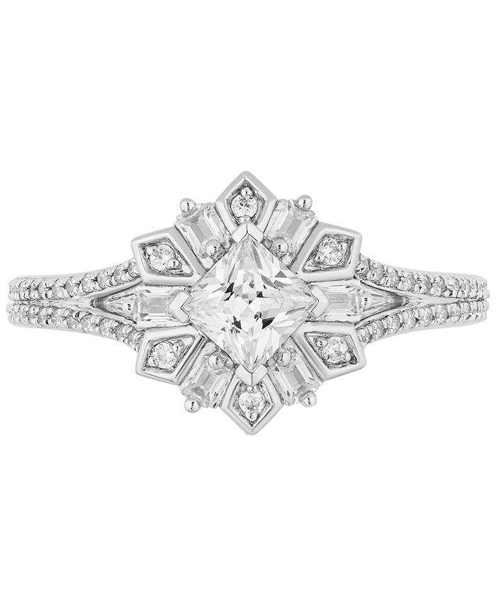 Enchanted Disney Fine Jewelry Enchanted Disney Diamond Princess Elsa ...