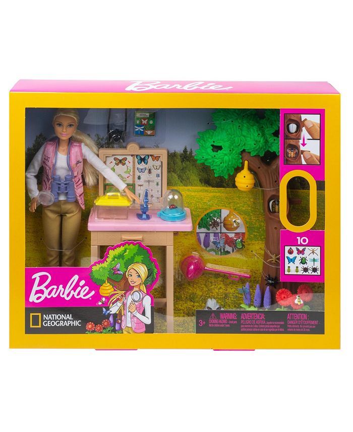 Barbie Entomologist Doll and Playset - Macy's