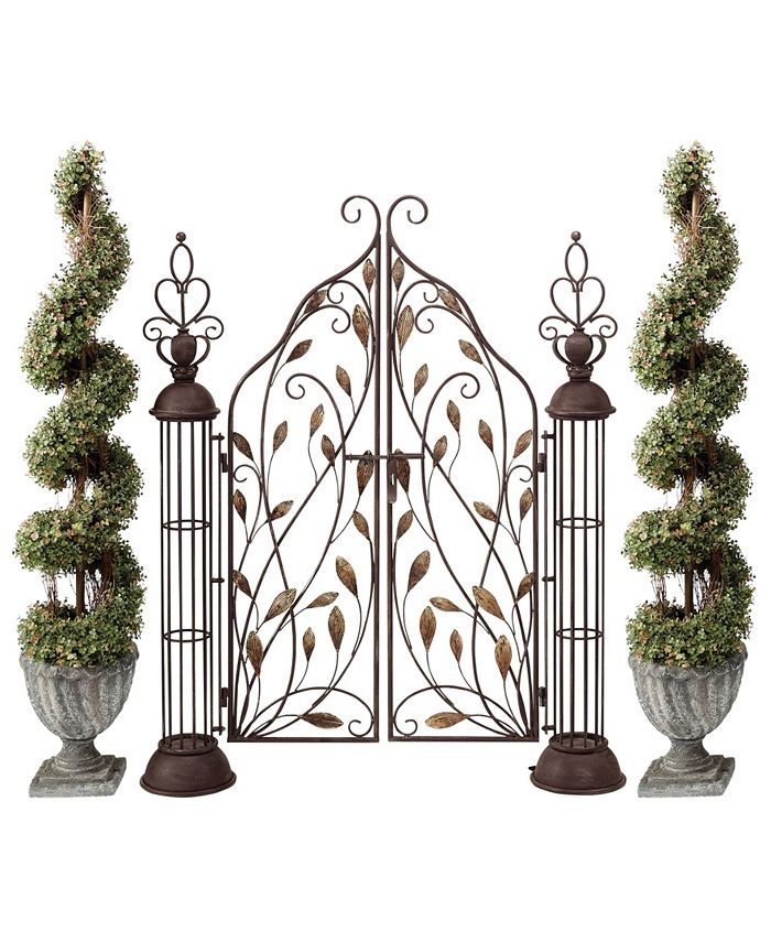Design Toscano the Princess' Entryway Metal Garden Gate - Macy's