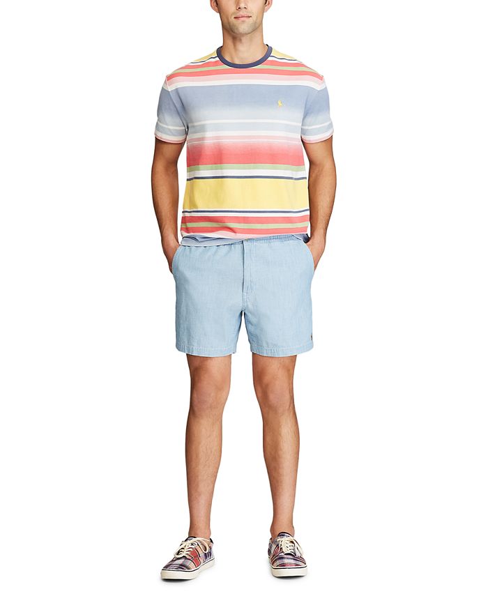 Polo Ralph Lauren Men's Big & Tall Classic-Fit Striped T-Shirt - Macy's