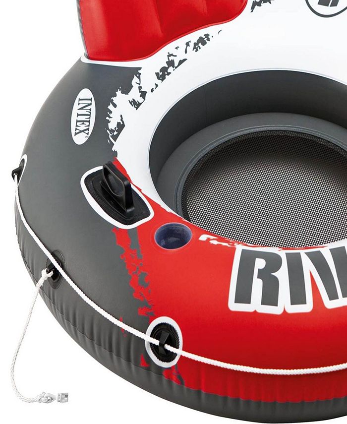 Intex River Run Inflatable Floating Water Tube Lake Pool Ocean Raft ...