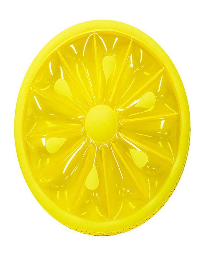 Swimline Inflatable Heavy-Duty Swimming Pool Lemon Slice Float - Macy's