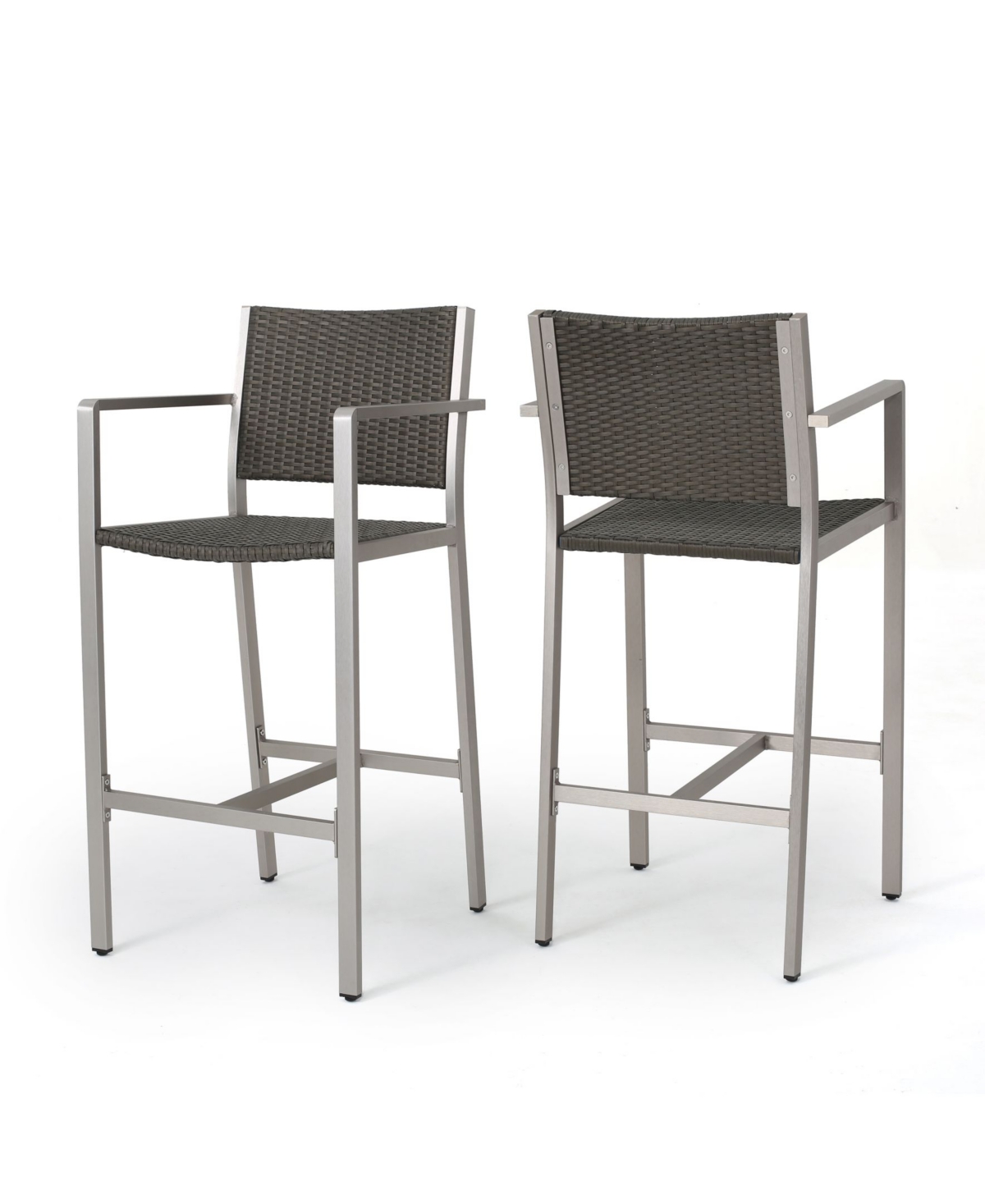 Click here for Noble House Cape Coral Outdoor 3 Piece Bar Set - G... prices