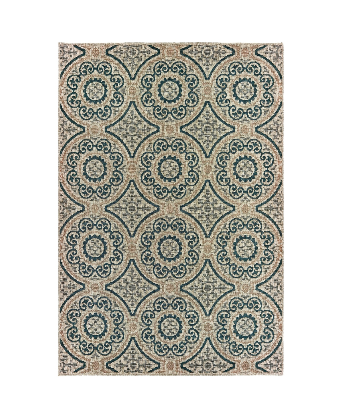 Click here for Oriental Weavers Latitude 609 Gray 710 x 10 Outdoo... prices