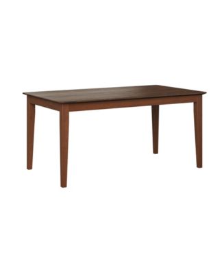Handy Living Amelia Rectangular Smart Top Dining Table - Macy's