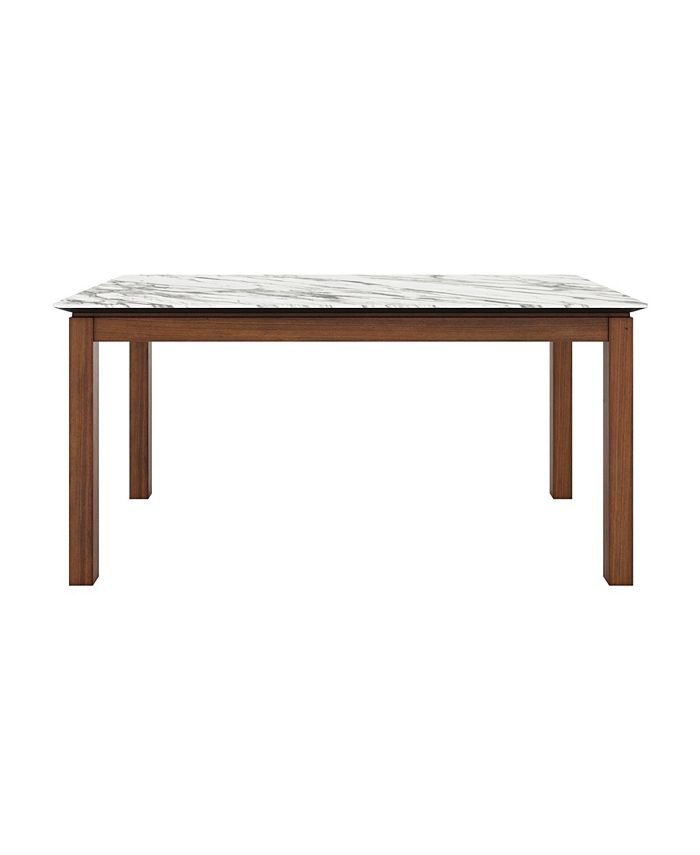 Handy Living Weston Rectangular Smart Top Dining Table - Macy's