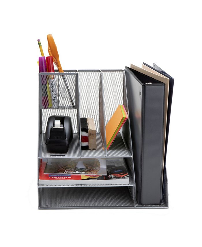 Mind Reader Mesh Desk Organizer & Reviews - Cleaning & Organization ...