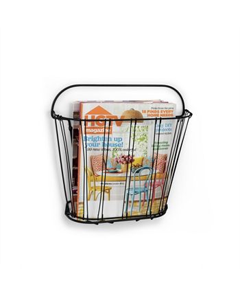 Spectrum Double Wire Wall Mount Magazine Rack - Macy's