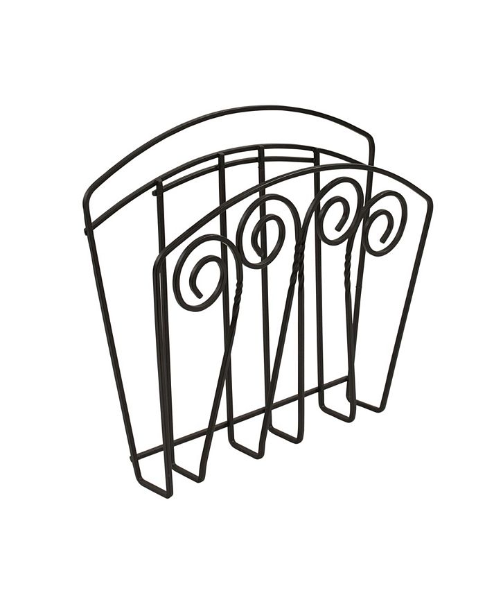 Spectrum Scroll Wall Mount Magazine Rack - Macy's