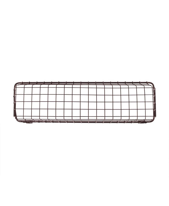 Spectrum Vintage-like Living Wall Mount Basket - Macy's