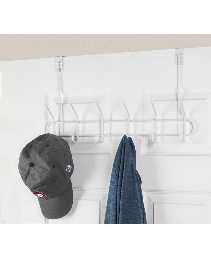 Spectrum Over The Door 6-Double Hook Rack - Macy's