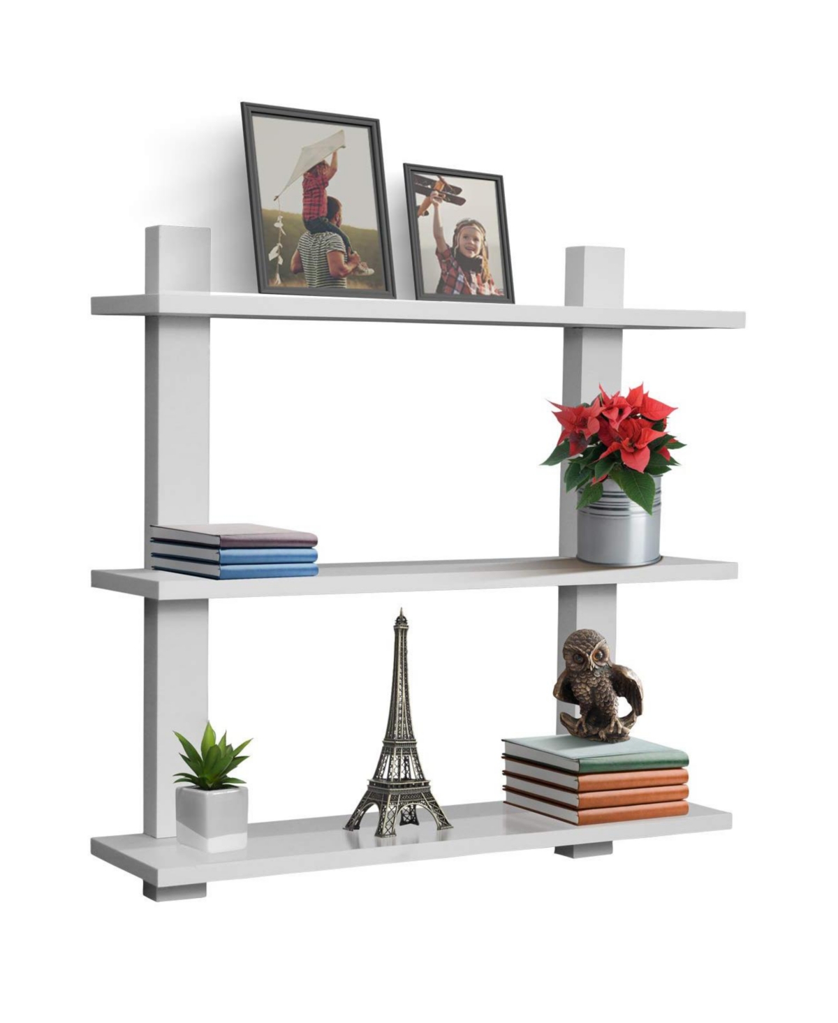 Click here for Sorbus 3 Tier Decorative Floating Wall Shelf - for... prices