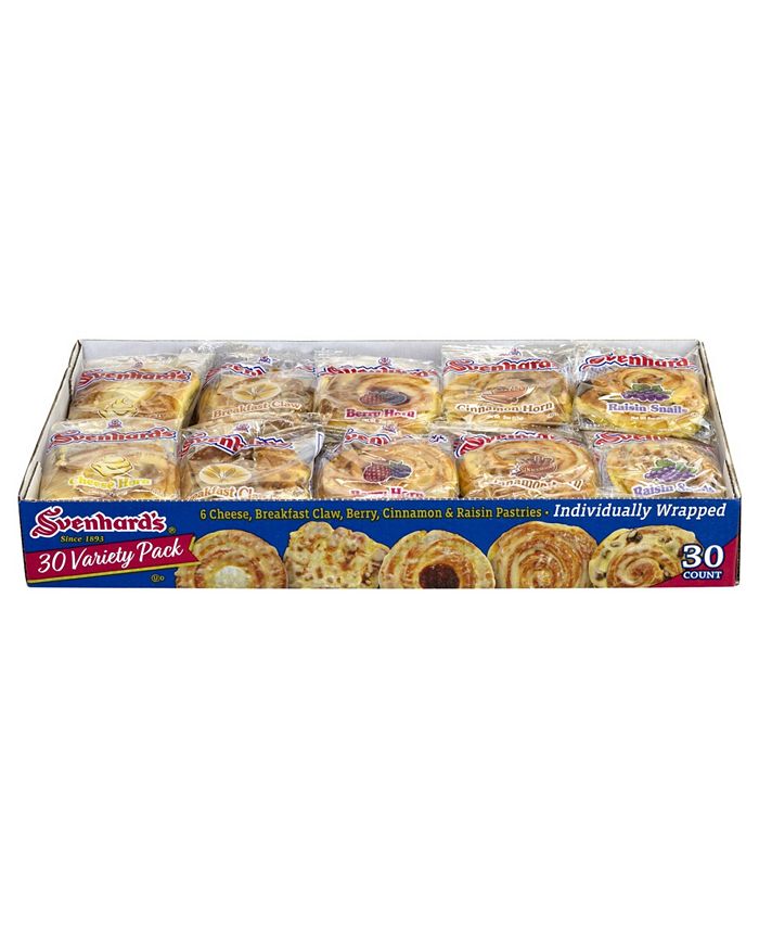 Svenhard's Swedish Bakery Danish Assortment, 30 Count - Macy's