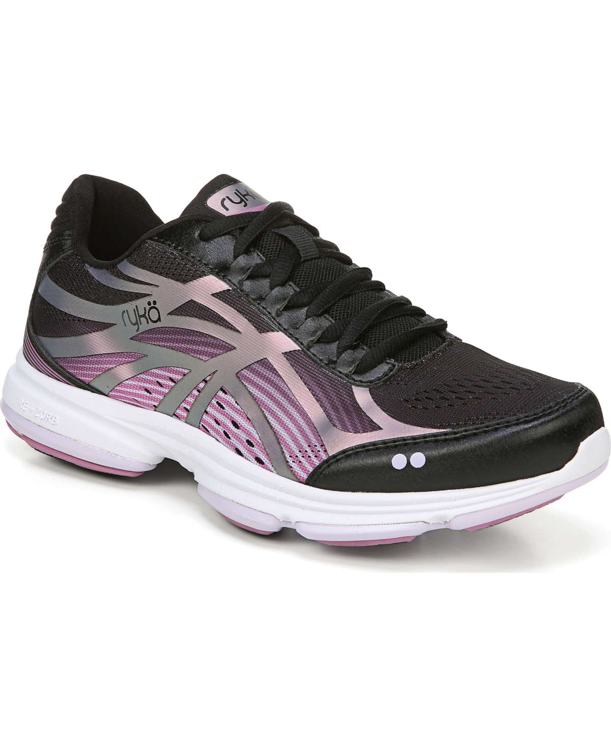 Click here for Ryka Womens Devotion Plus 3 Walking Sneakers - Bla... prices