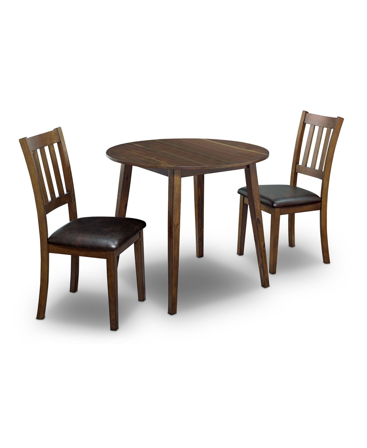 Click here for Hedgecrow Round 3-Piece Dining Table Set - Brown prices