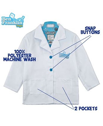 Redbox Thin Air Ben Franklin Lab Coat Science Outfit For Kids - Stem ...