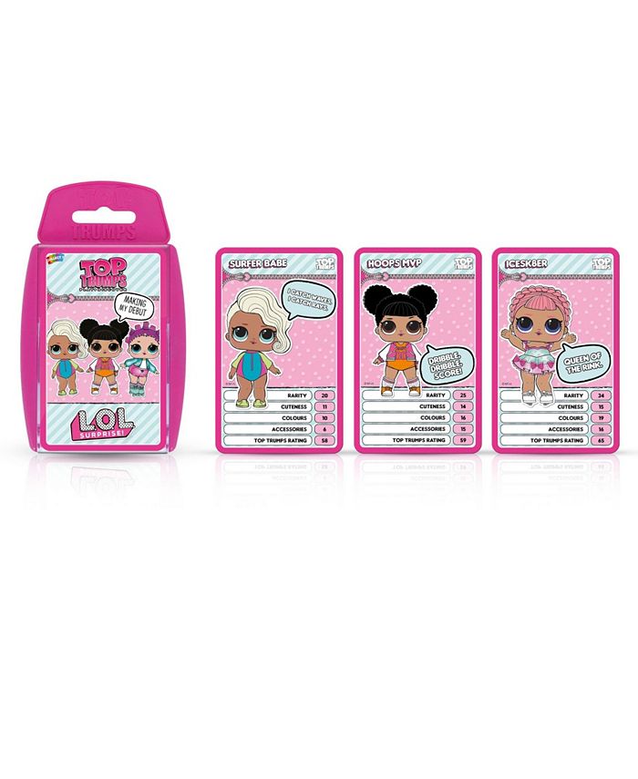 First and Main top Trumps Lol Surprise Collector's Tin Quiz Game - Macy's