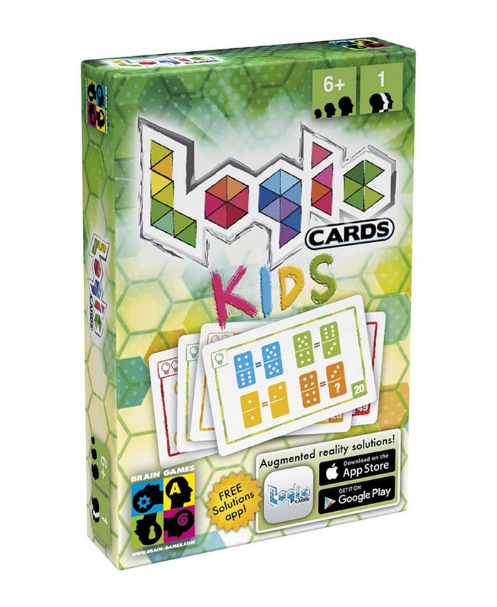 MasterPieces Puzzles Brain Games Logic Cards Kids Educational Card Game ...
