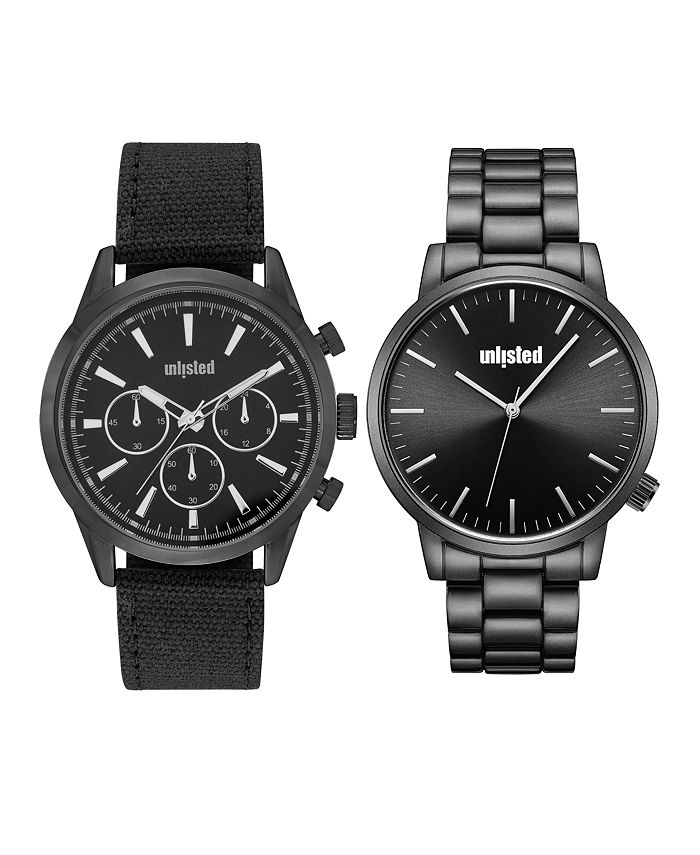 Unlisted Kenneth Cole Classic Watch Set, 44MM - Macy's