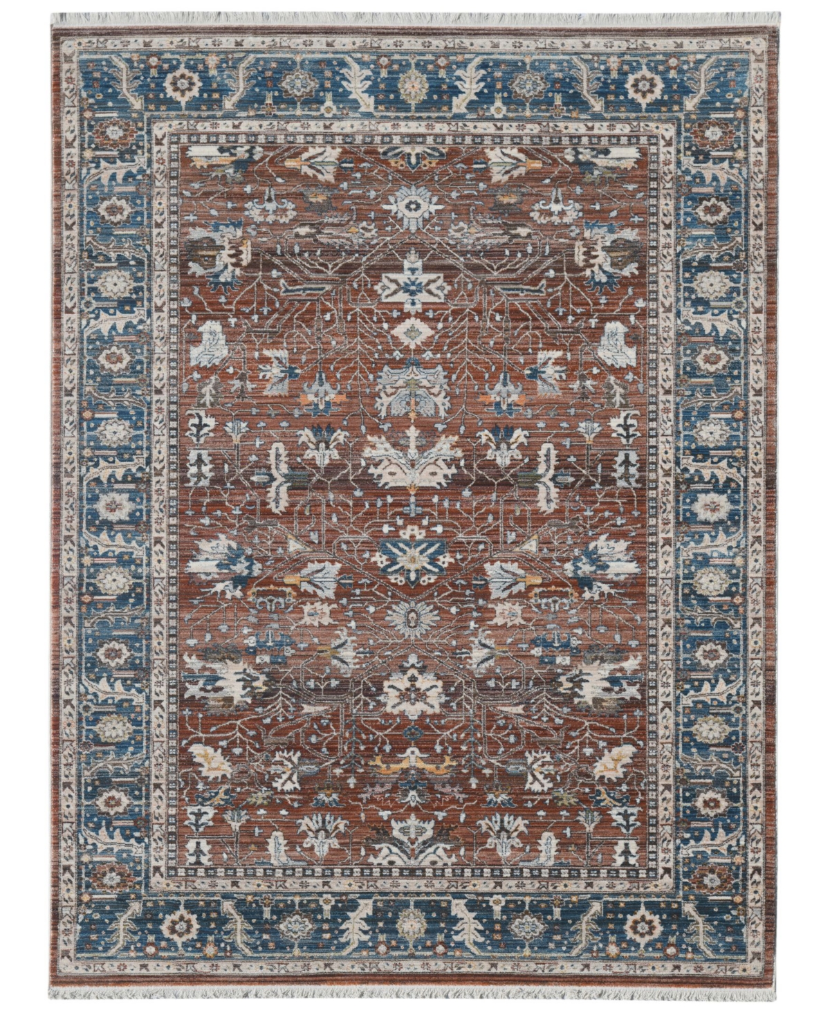Click here for Amer Rugs Arcadia Arc-3 Red/ Navy 2 x 3 Area Rug -... prices