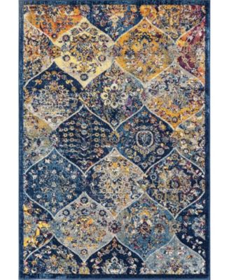 Amer Rugs Manhattan MAN-40 Multi 7'6" x 9'6" Area Rug - Macy's