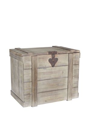 Wood Home Trunk Large - Macy's