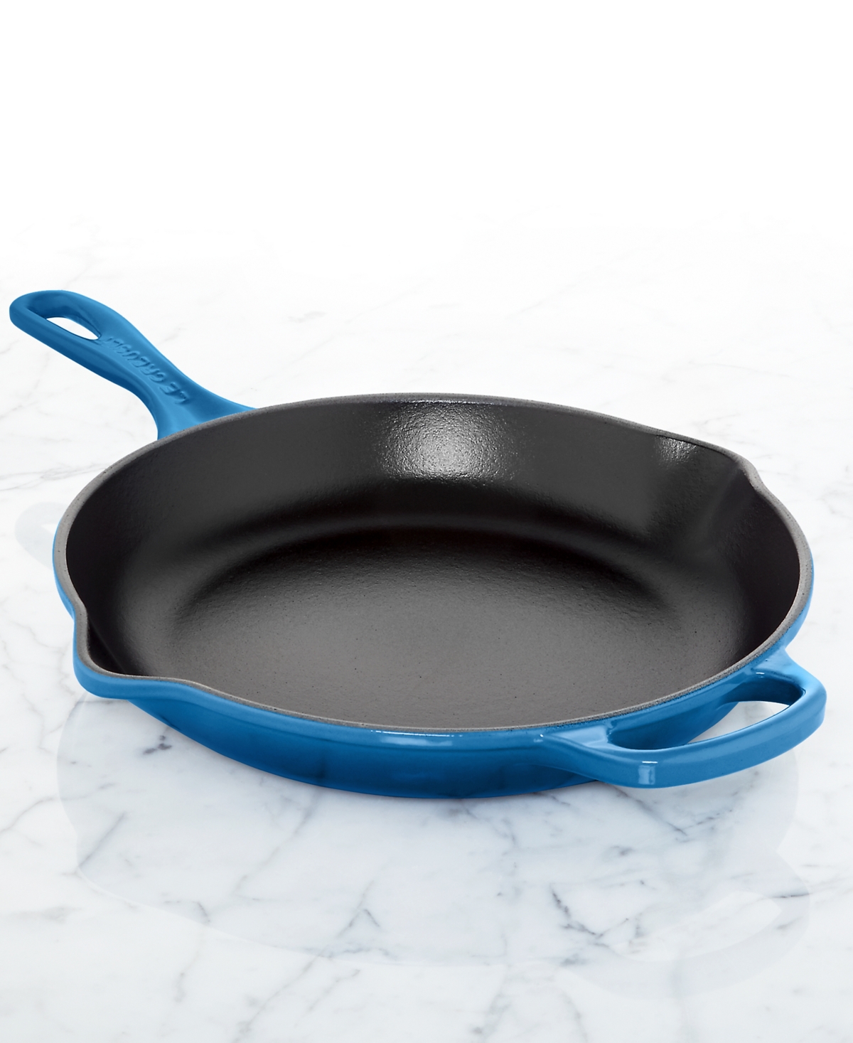 Click here for Le Creuset 9 Enameled Cast Iron Skillet with Helpe... prices
