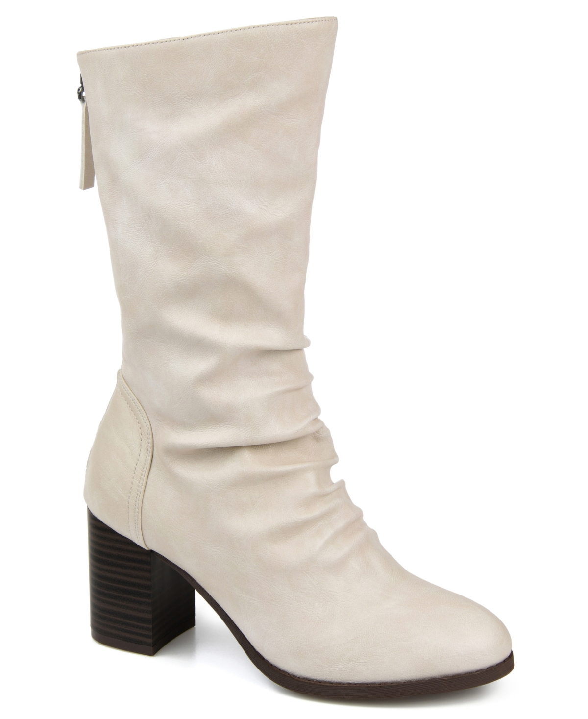 Click here for Journee Collection Womens Sequoia Rouched Block He... prices