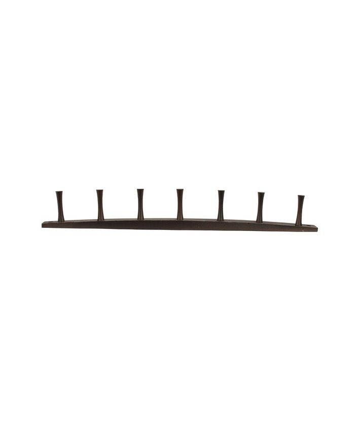 Spectrum Diversified Wall-Mounted 7 Peg Wood Hook Rack - Macy's