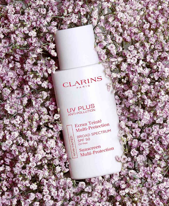 Clarins UV PLUS Anti-Pollution Sunscreen Multi-Protection Broad ...