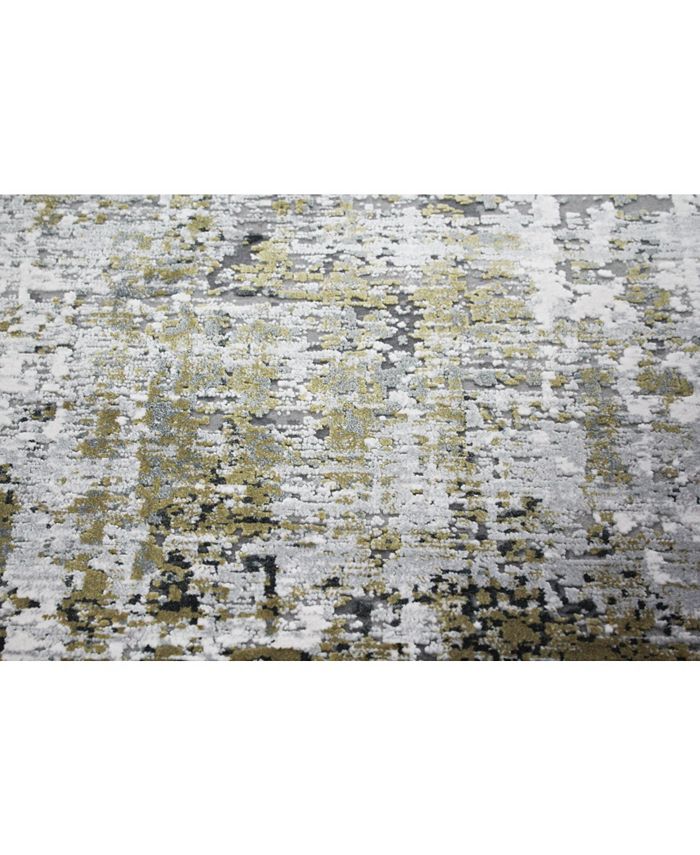 BB Rugs Charm Cha-03 Gray 8'6" x 11'6" Area Rug - Macy's