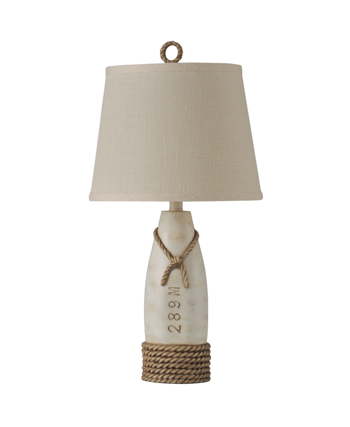 Click here for StyleCraft Hardback Canvas Shade Table Lamp - Whit... prices