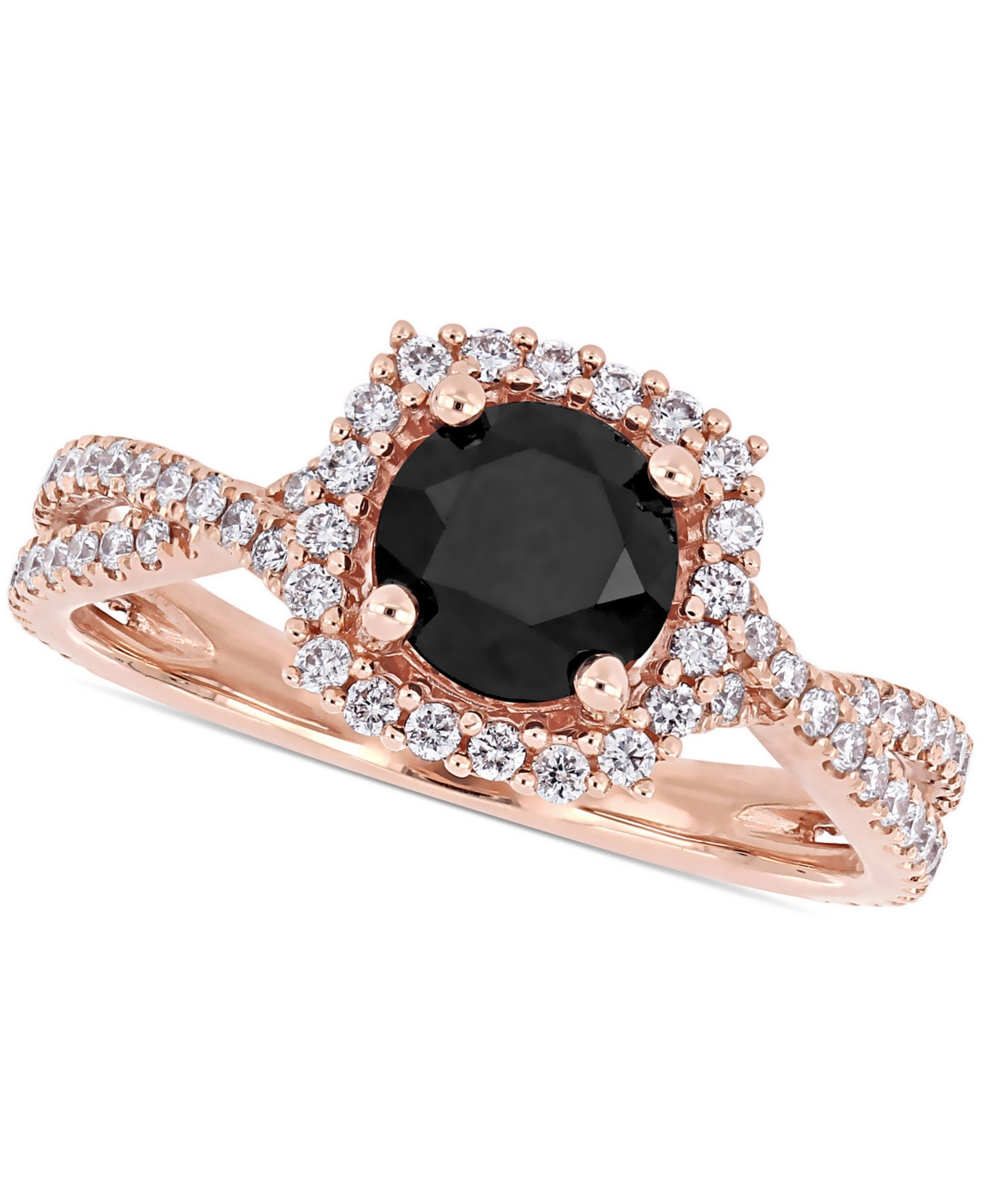 Click here for Diamond Halo Engagement Ring (1-1/2 ct. t.w.) in 1... prices