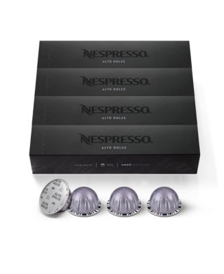 Nespresso VertuoLine Alto Dolce, 40 Capsules - Macy's