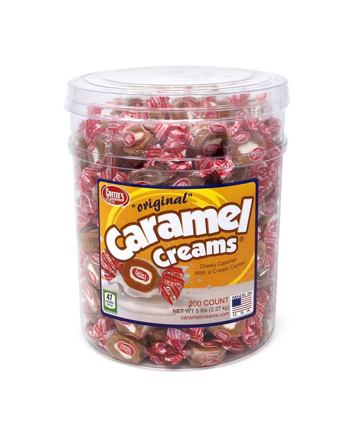Caramel Creams Goetze's Caramel Cream Tub, 200 Count - Macy's