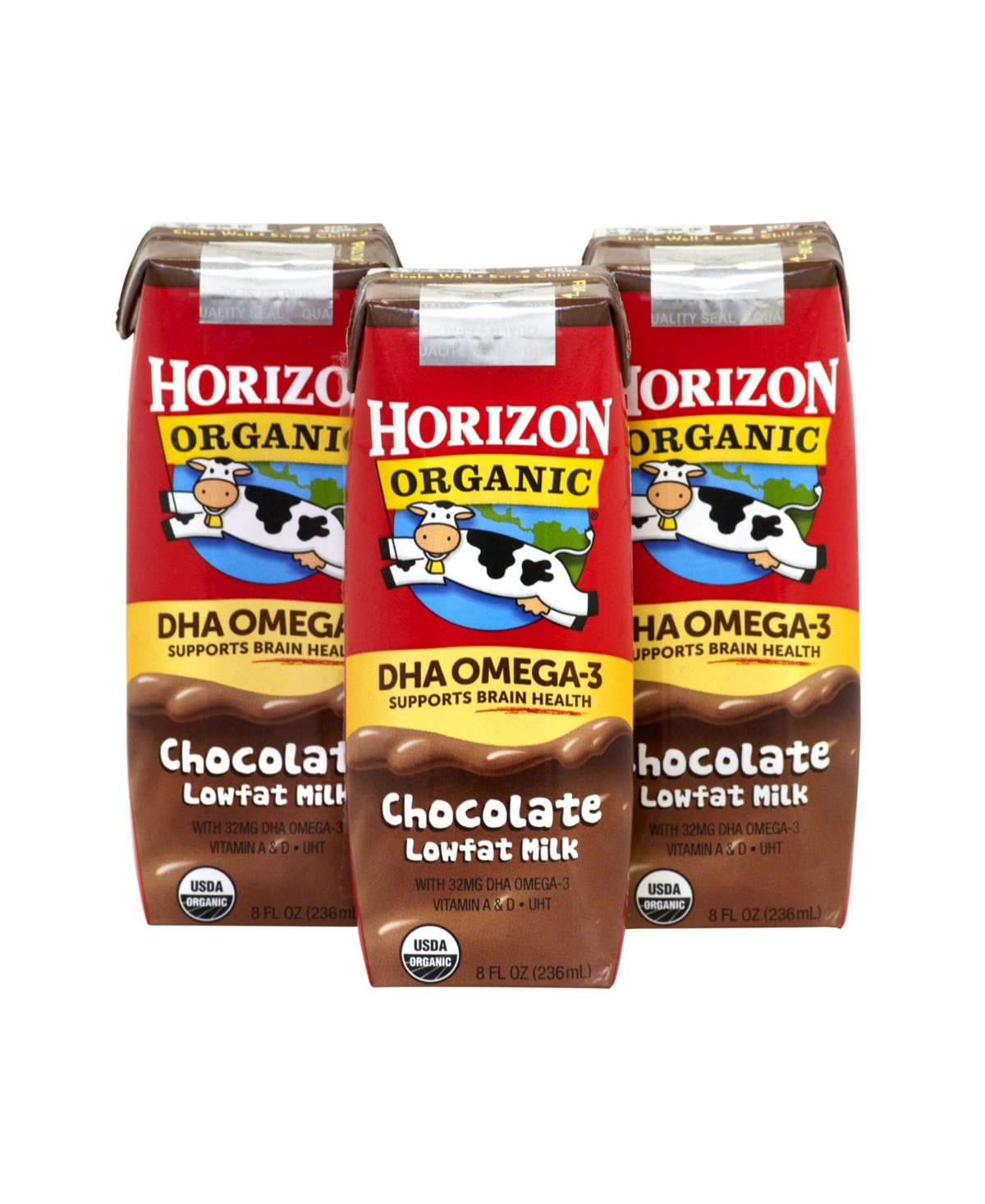 UPC 742365004308 - Horizon Organic Chocolate Low-Fat Milk Boxes 8 fl oz ...