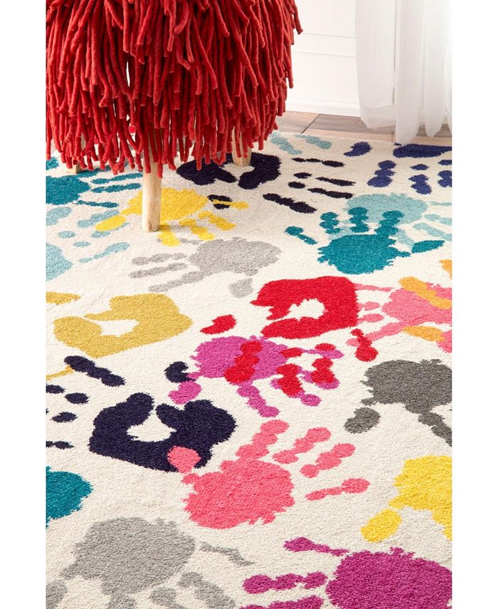nuLoom Pinkie ECCR15A Multi 8' x 10' Area Rug - Macy's