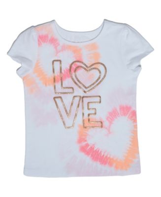 Little Girls Graphic with Text T-shirt - Macy's